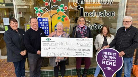 KSCU donates $5236.00 - Trail Association for Community Living