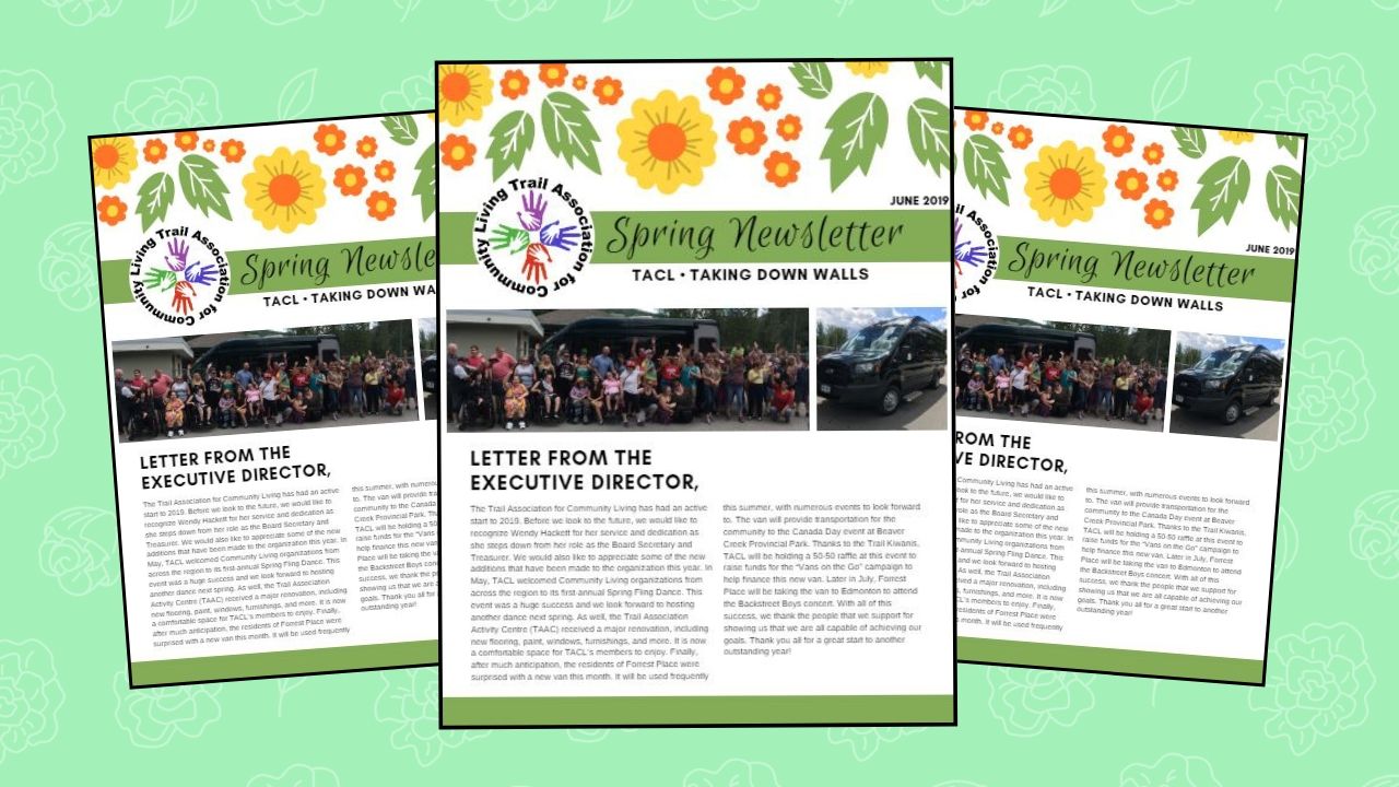 Check Out The TACL Spring Newsletter! - Trail Association for Community ...
